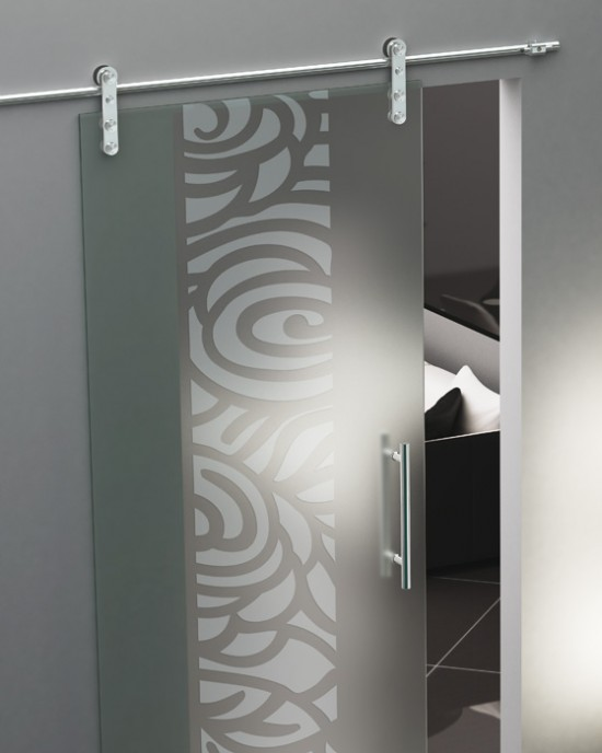 Slding Bathroom Door - Crystal-India