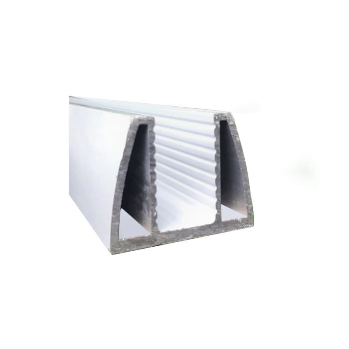 Glass Interlocking Aluminum Glazing Profile CAP-22 – Crystal-India